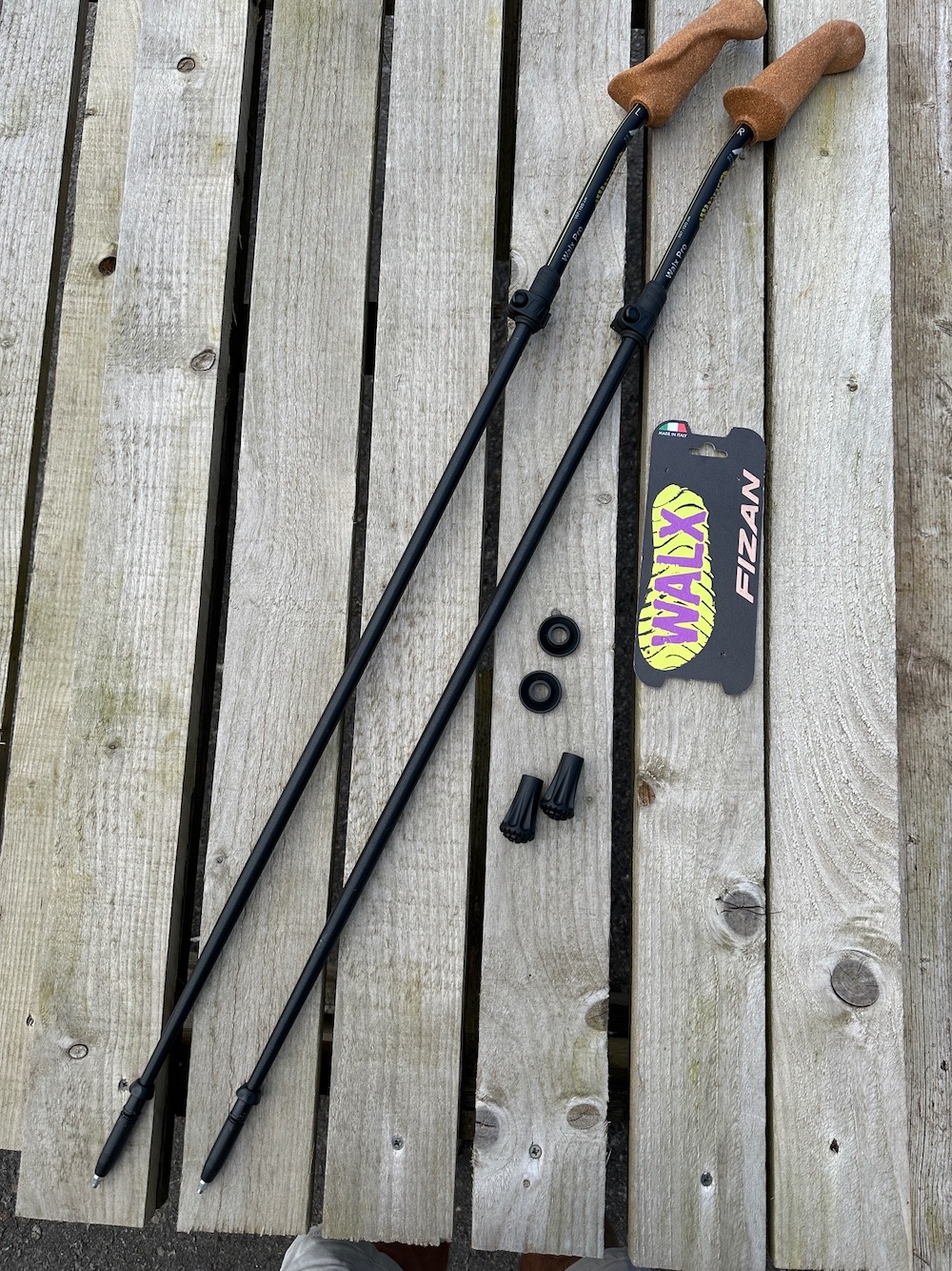 Strapless Fitness walking Carbon Poles - WALX Online Store