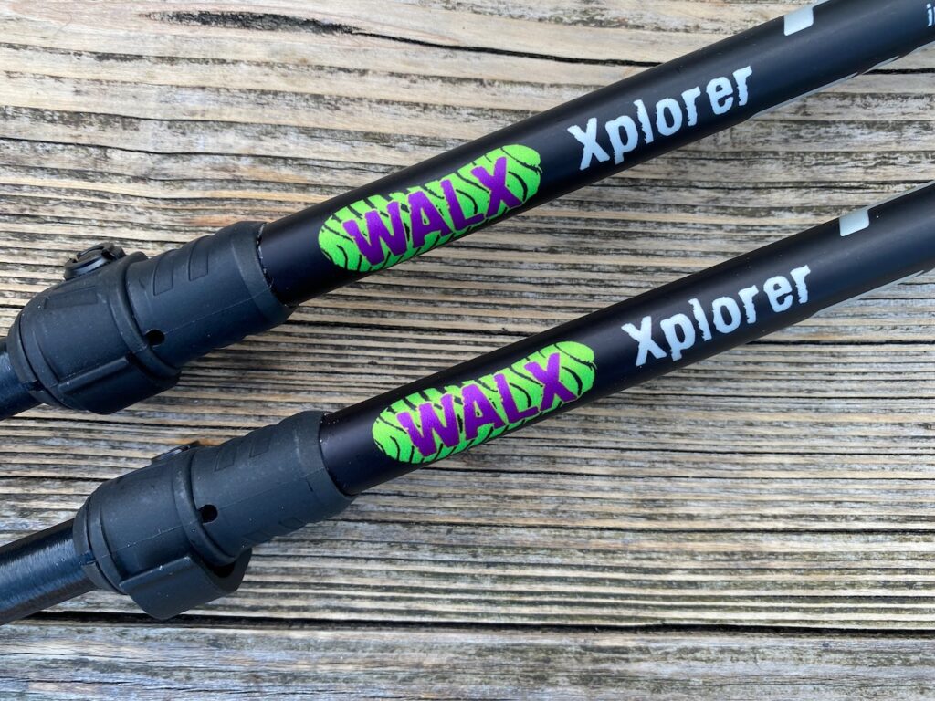WALX Xplorer 3 section travel poles (Pair) - WALX Online Store