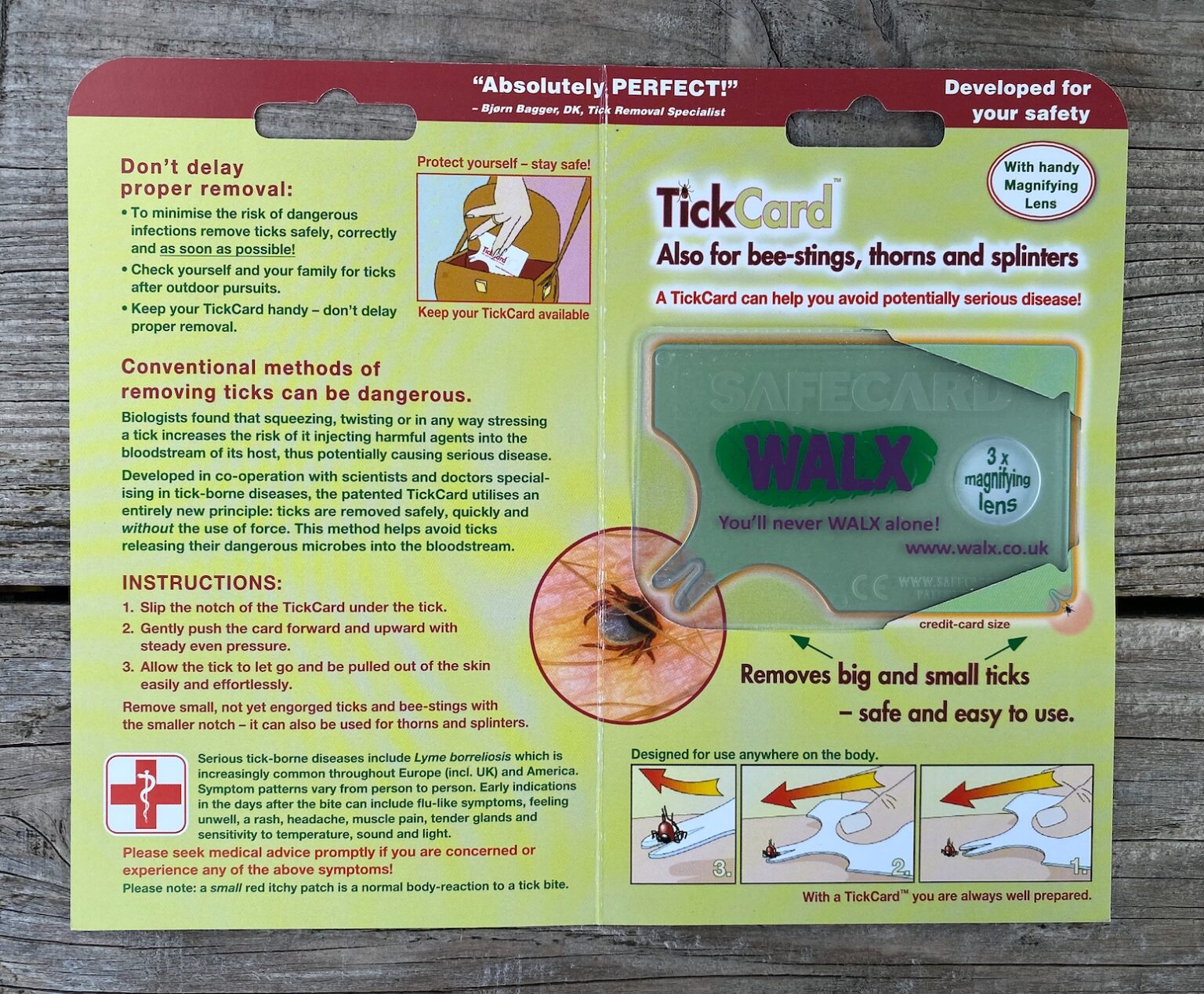 Tick Card - WALX Online Store